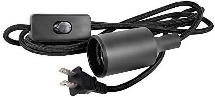 Hanging Lights with Plug in Cord, 14.76FT Pendant Lighting with ON/Off ...