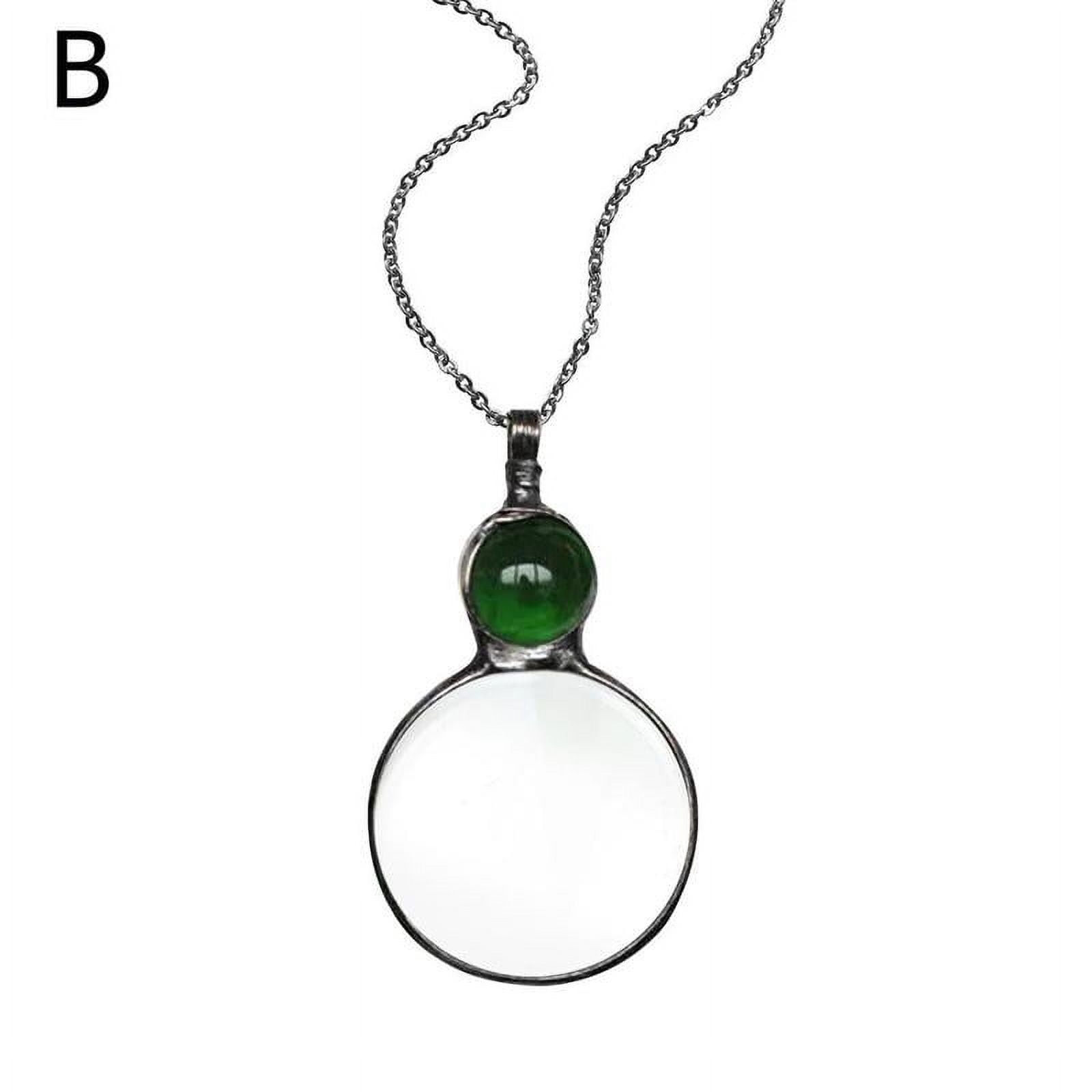 Hanging Magnifier Portable 5X Magnifier Monocle Lens With HOT Hanging ...