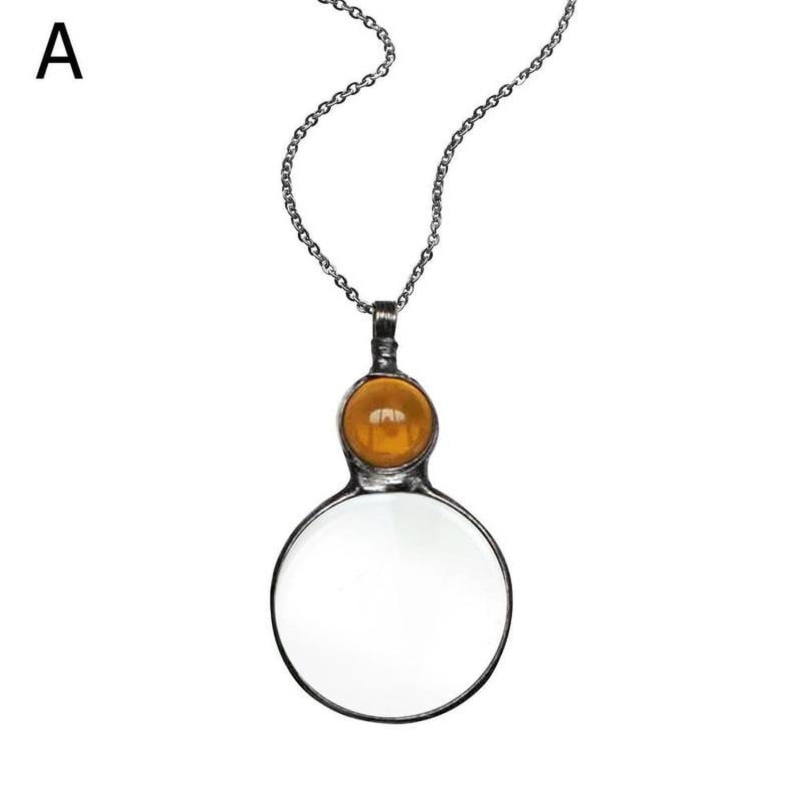 Hanging Magnifier Portable 5X Magnifier Monocle Lens With NEW. HOT ...