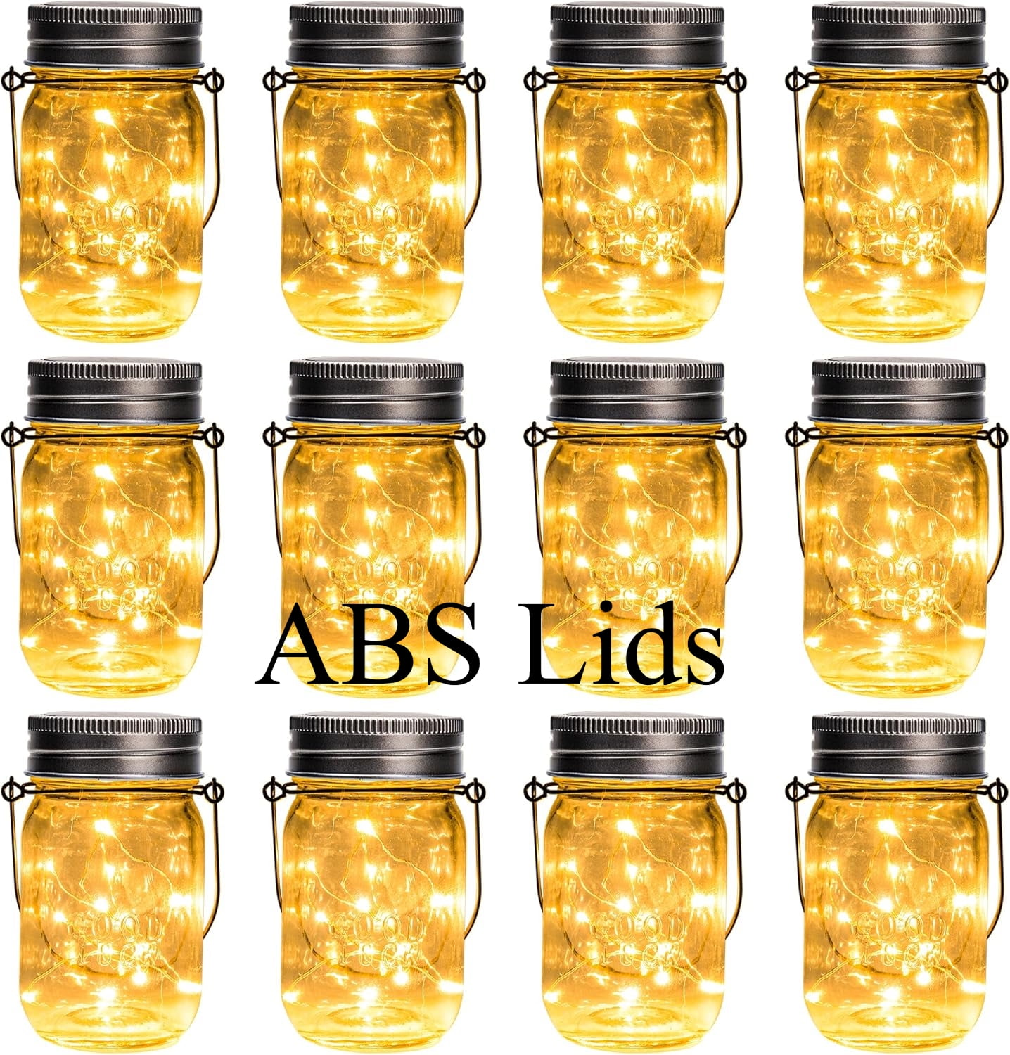 Hanging Mason Jar Solar Lights,Hanging Solar Lanterns Outdoor ...