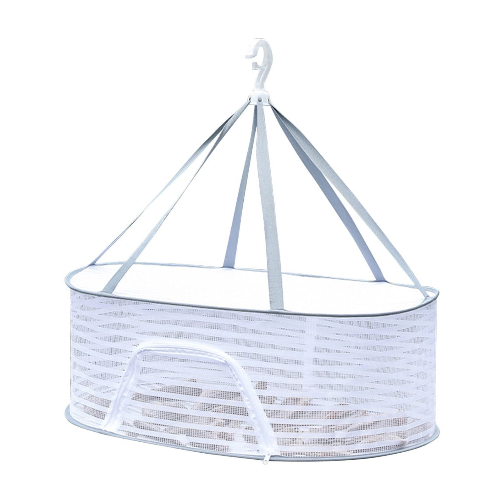 Hanging Mesh Drying Rack with Zippered Closure for Herbs Flowers ...