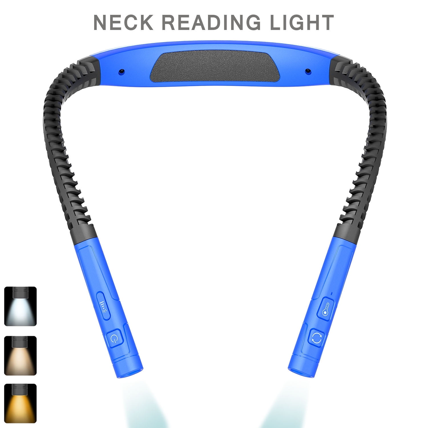 Hanging Neck Book Light To Bed Reading 3 Colours, Lightable Brightness ...