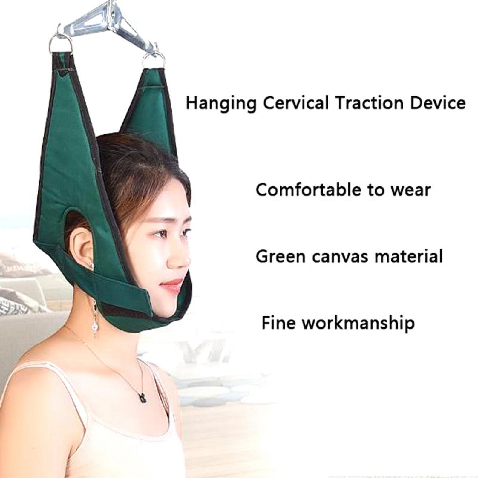 Hanging Neck Traction Belt Posture Corrector Support Neck Stretching ...