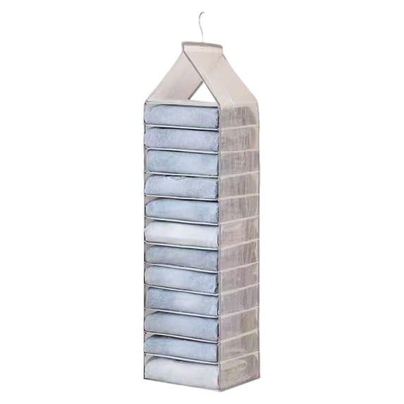Blarkrus Hanging Organizer with 6, Foldable Storage for Clothes, for ...