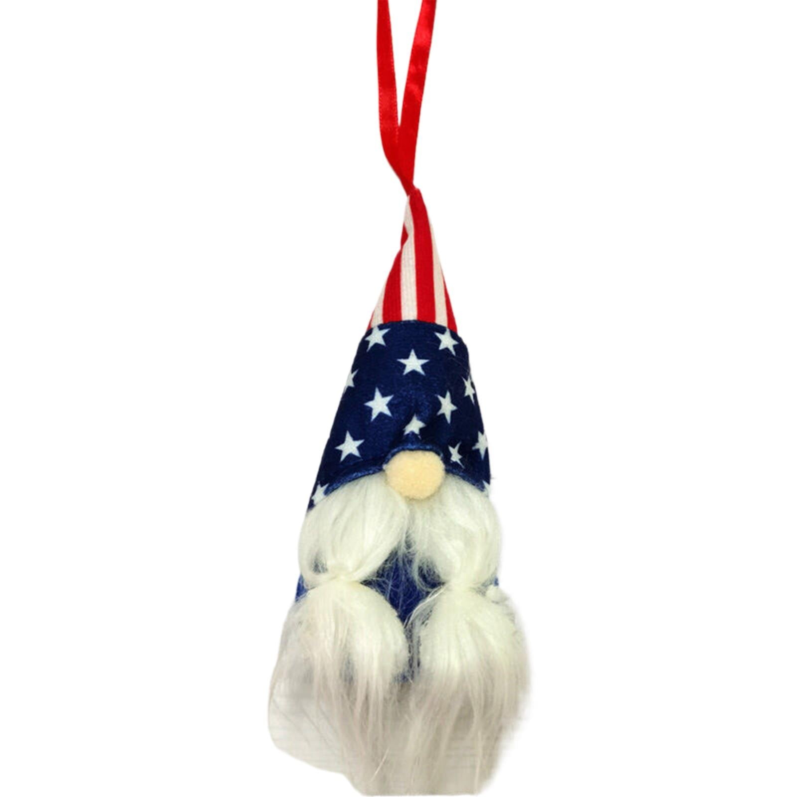 Hanging Ornament America Independence Day Decor for Home Tree Veterans ...