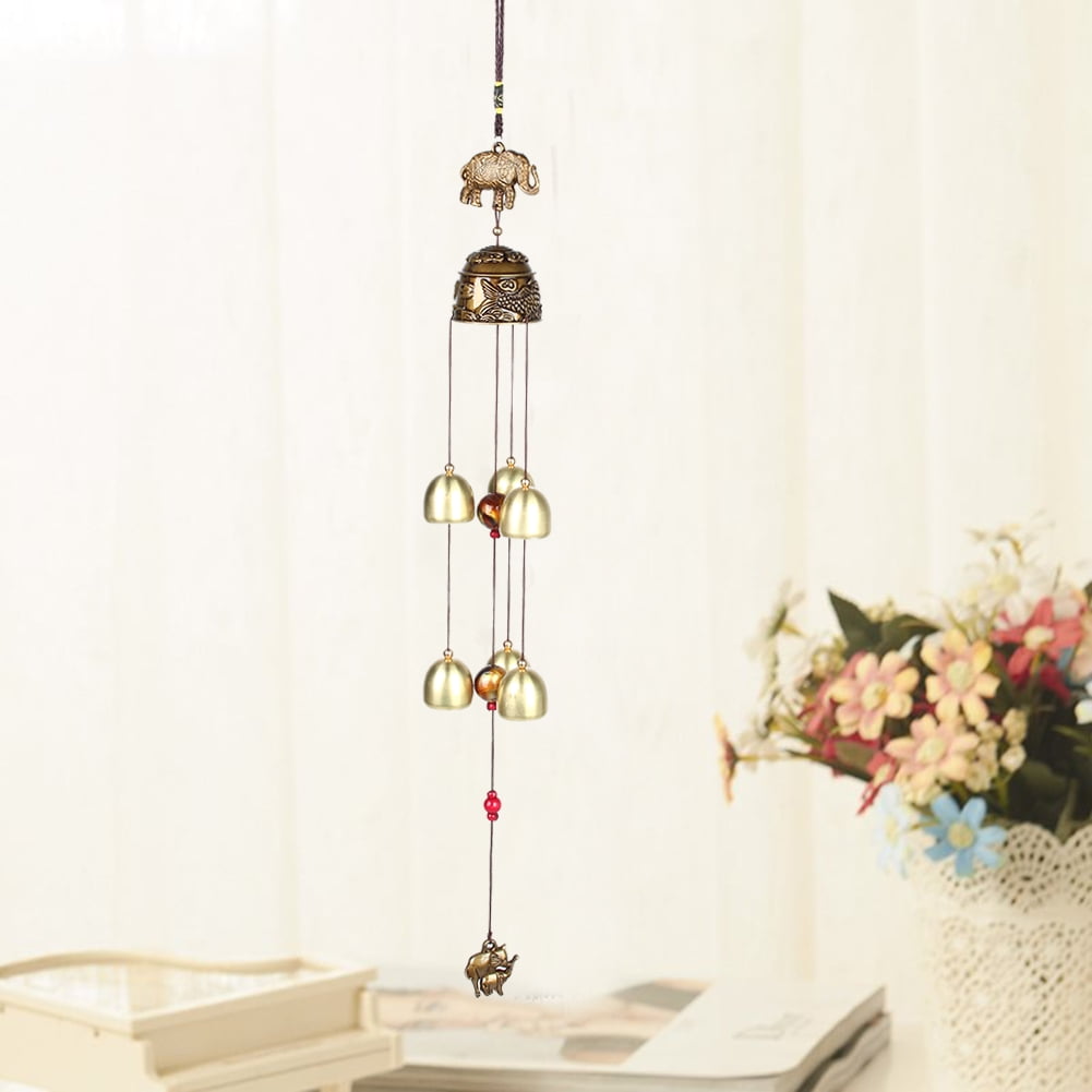Hanging Ornament Good Luck Feng Shui Color Bells Wind Chimes China Home ...