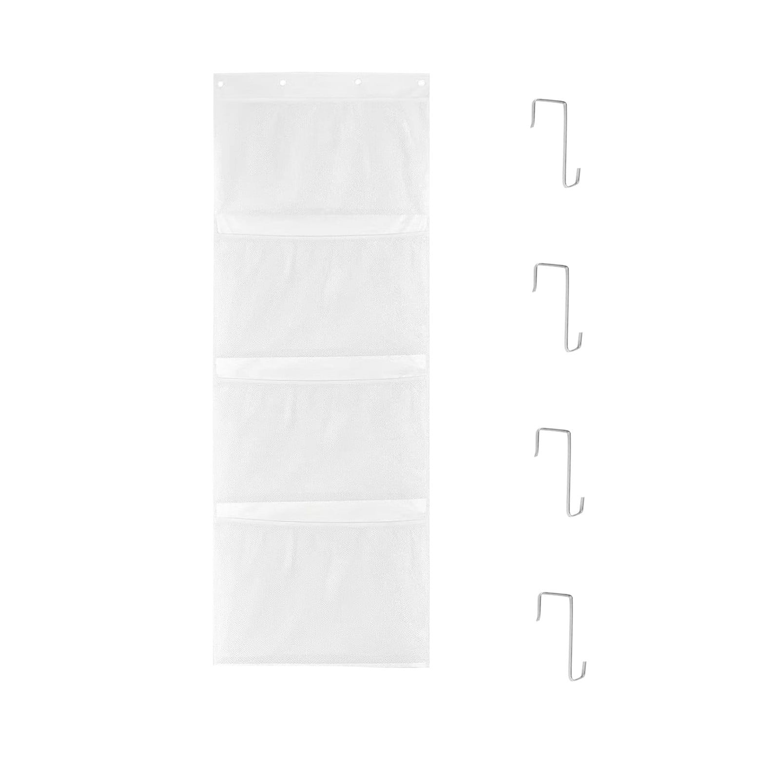 Hanging Over Door Organizer with Mesh Pockets for Bedroom, Closet ...