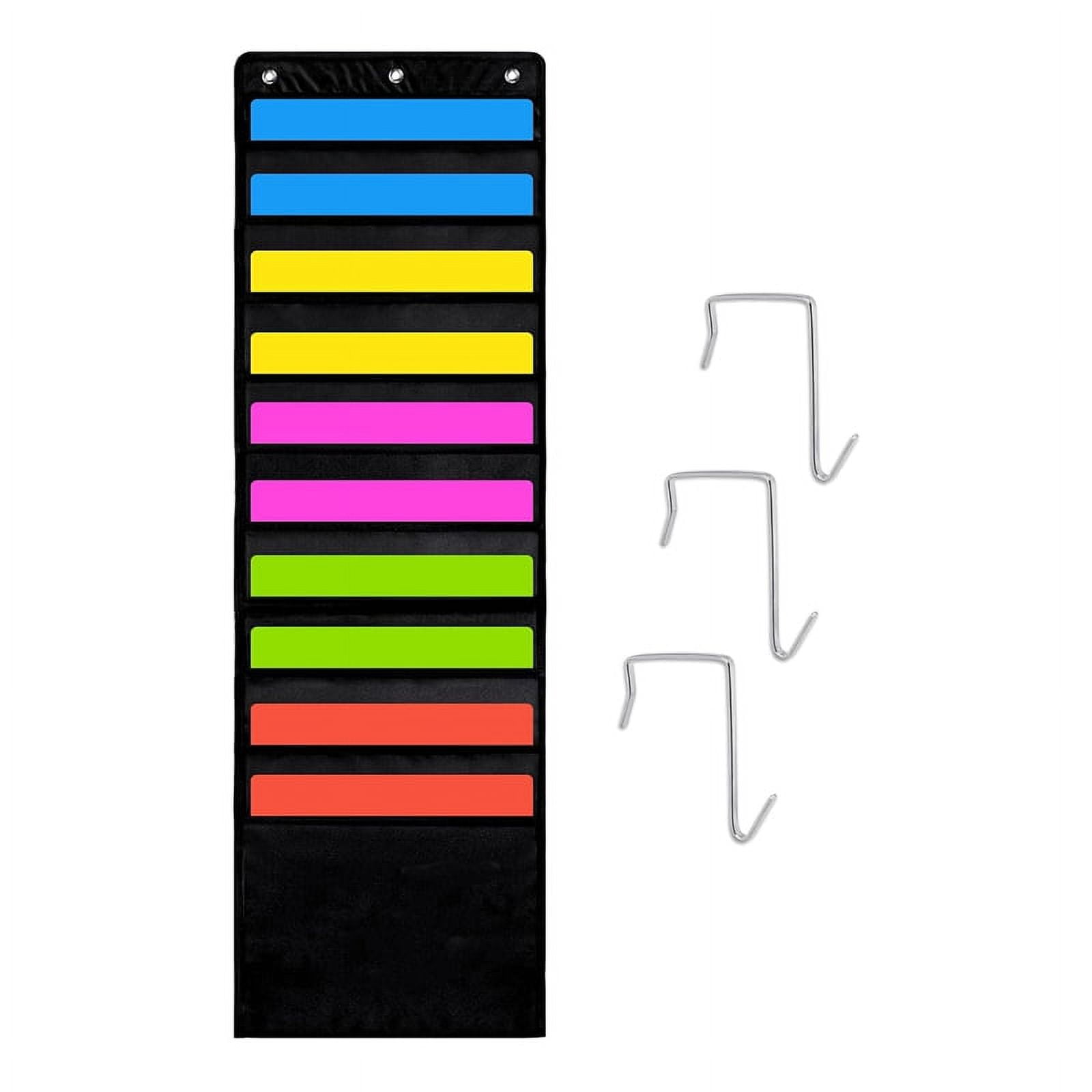 Hanging Paper Storage Pocket, 12 X 12 Inch Paper Storage with 3 Pieces ...