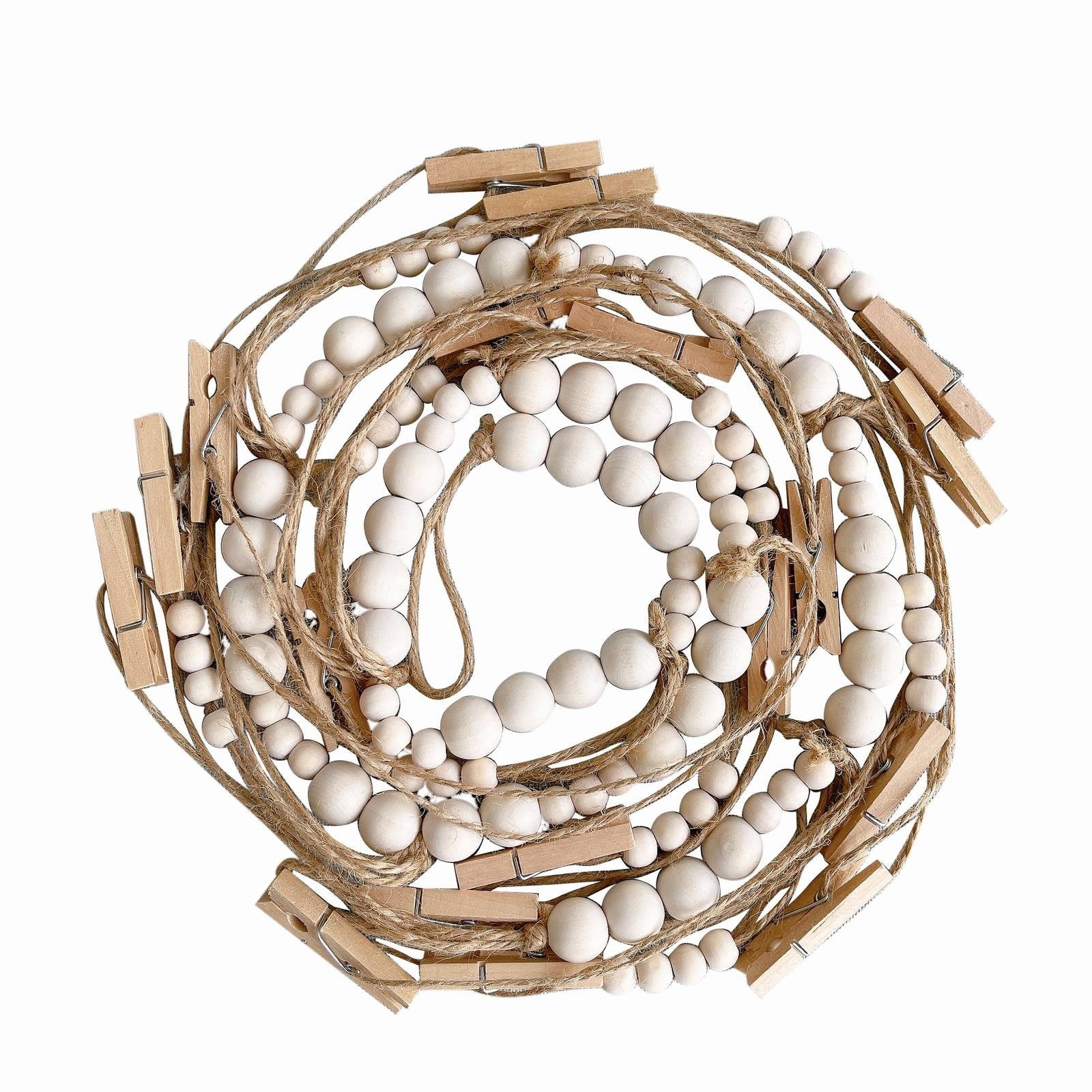 Hanging Photo Display with Clips on Sale Barhoo Photo String with Clips ...