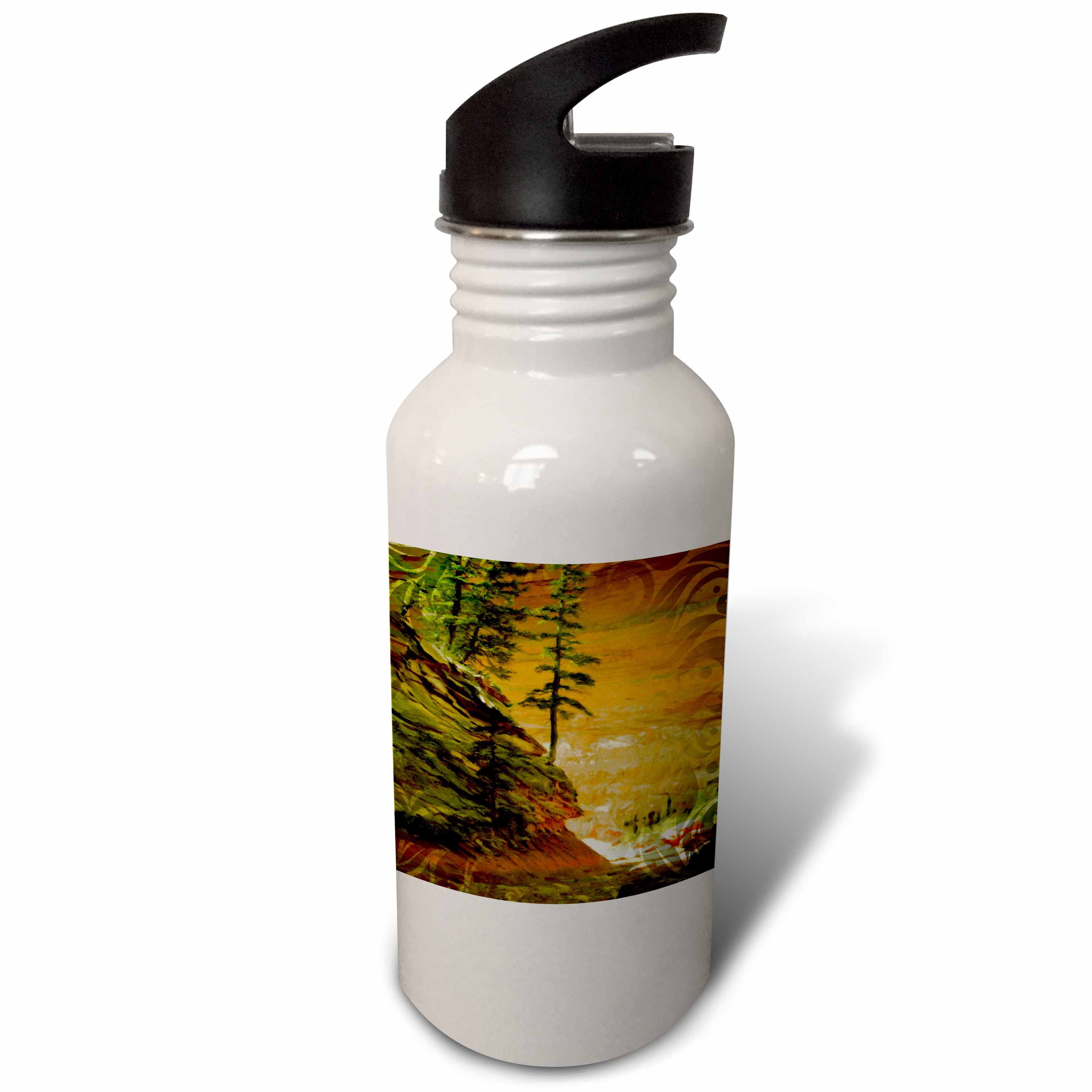Hanging Pine Tree 21 oz Sports Water Bottle wb-110910-1 - Walmart.com