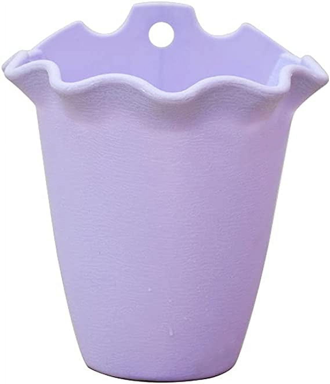 Hanging Planters Wall Hanging Planter Plastic Flower Pots Plant Grown ...