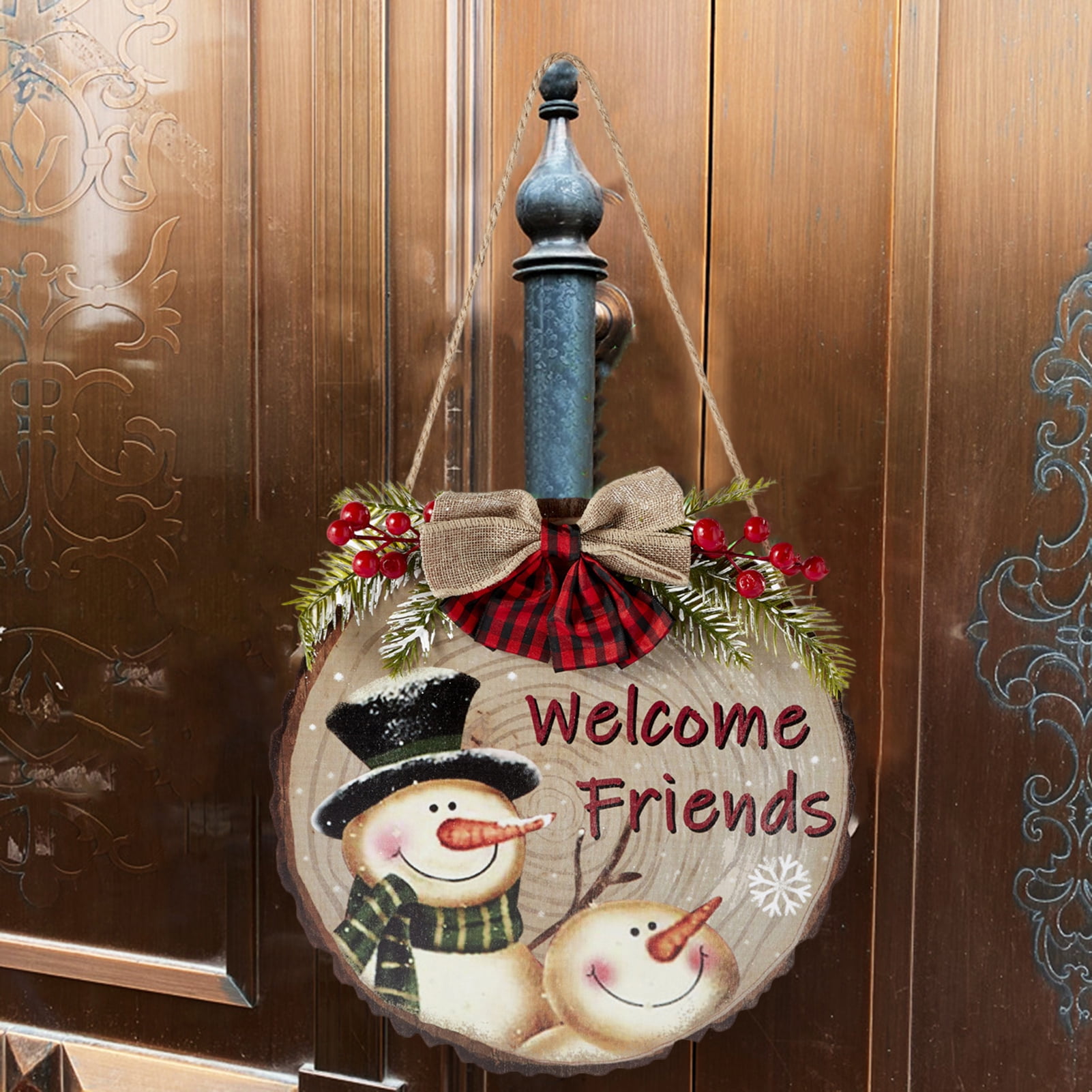 Hanging Plaque Wooden Interchangeable Decorative Rustic Good looking ...