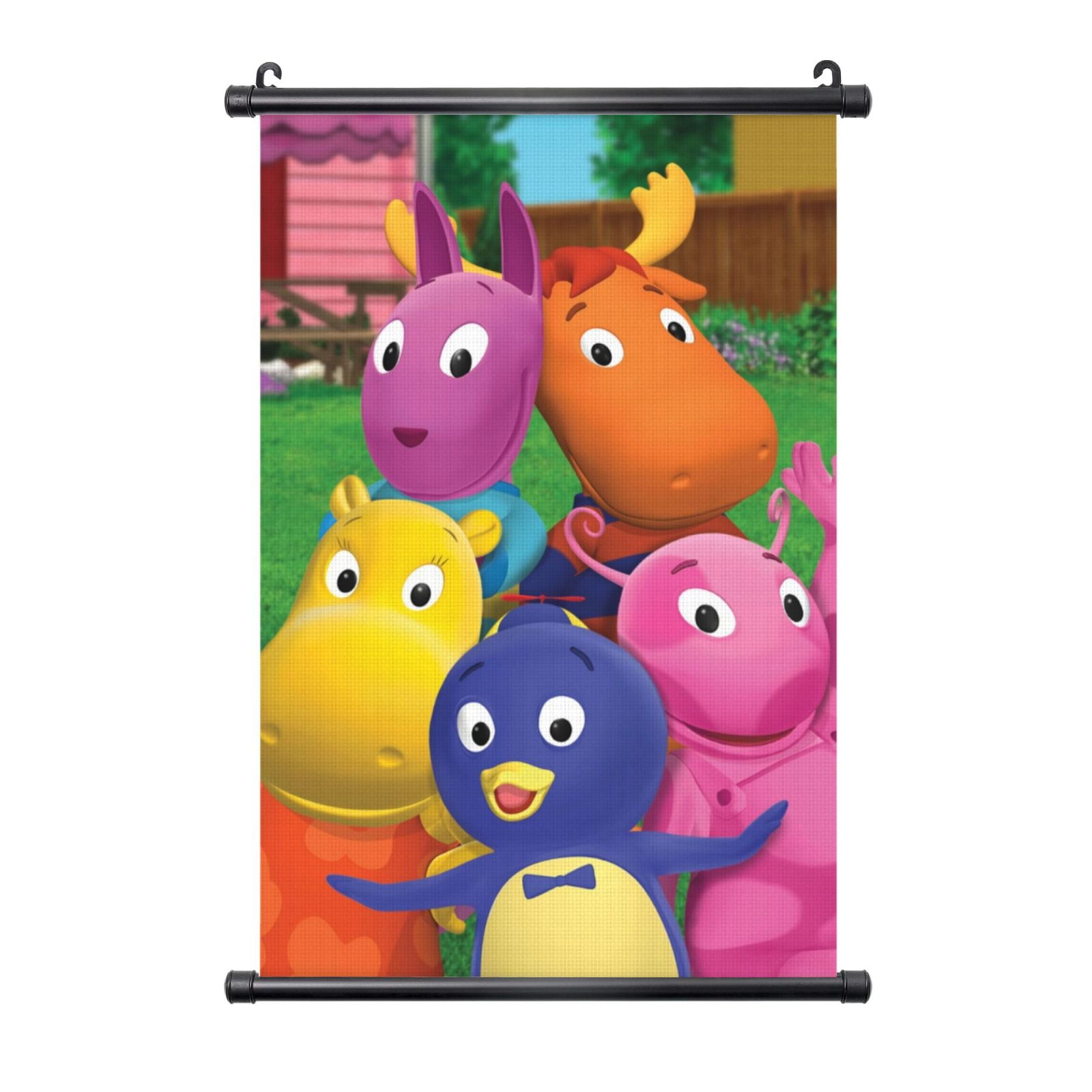 Hanging Poster The Backyardigans Wall Canvas Artwork With Frame Scroll ...