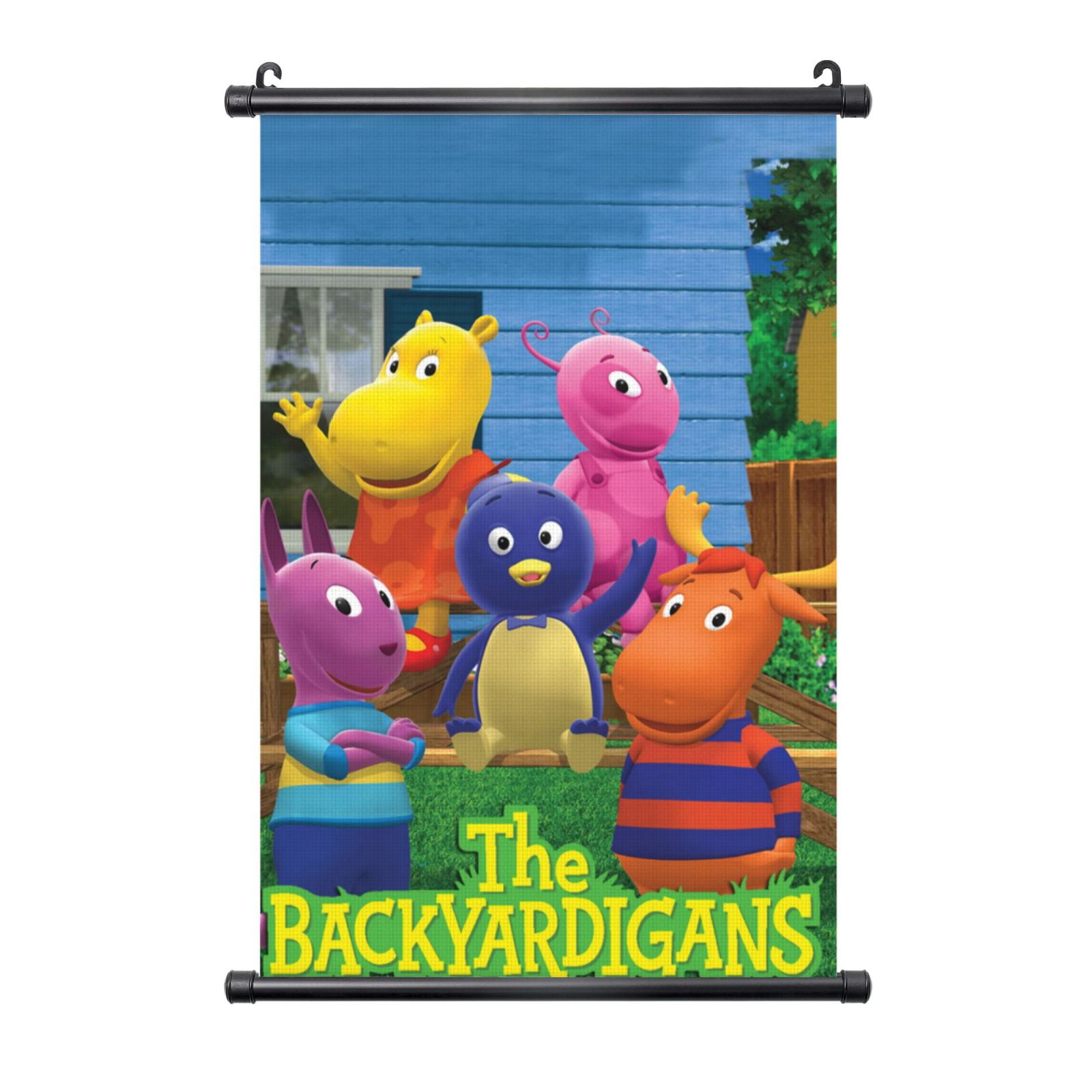 Hanging Poster The Backyardigans Wall Canvas Artwork With Frame Scroll ...
