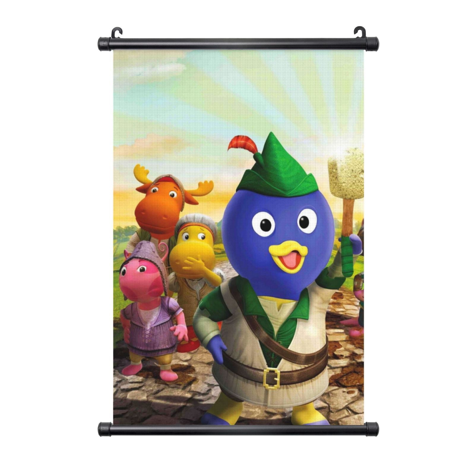 Hanging Poster The Backyardigans Wall Canvas Artwork With Frame Scroll ...