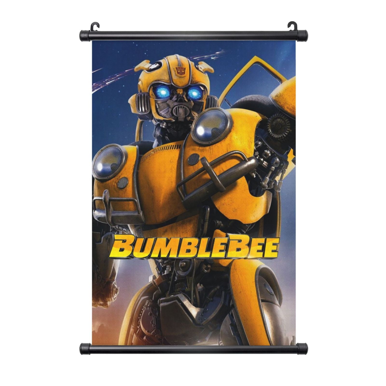 Hanging Poster Transformers Wall Canvas Artwork With Black Frame Scroll ...