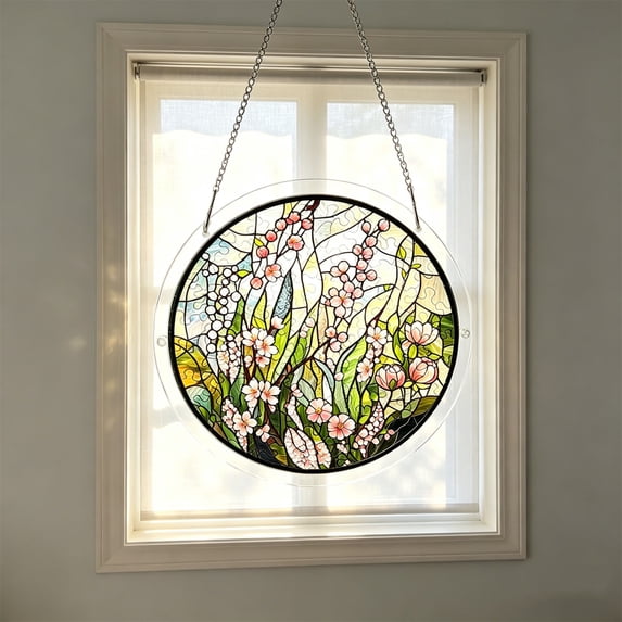 Hanging Puzzles Sun Catcher,7.4 Inch Sun Catcher Acrylic Puzzles ...