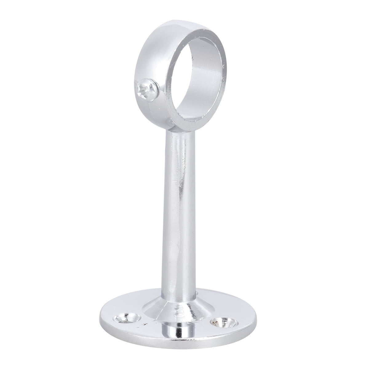 WHAMVOX Hanging Rod Holder for Closet Made of Zinc Alloy Silver ...