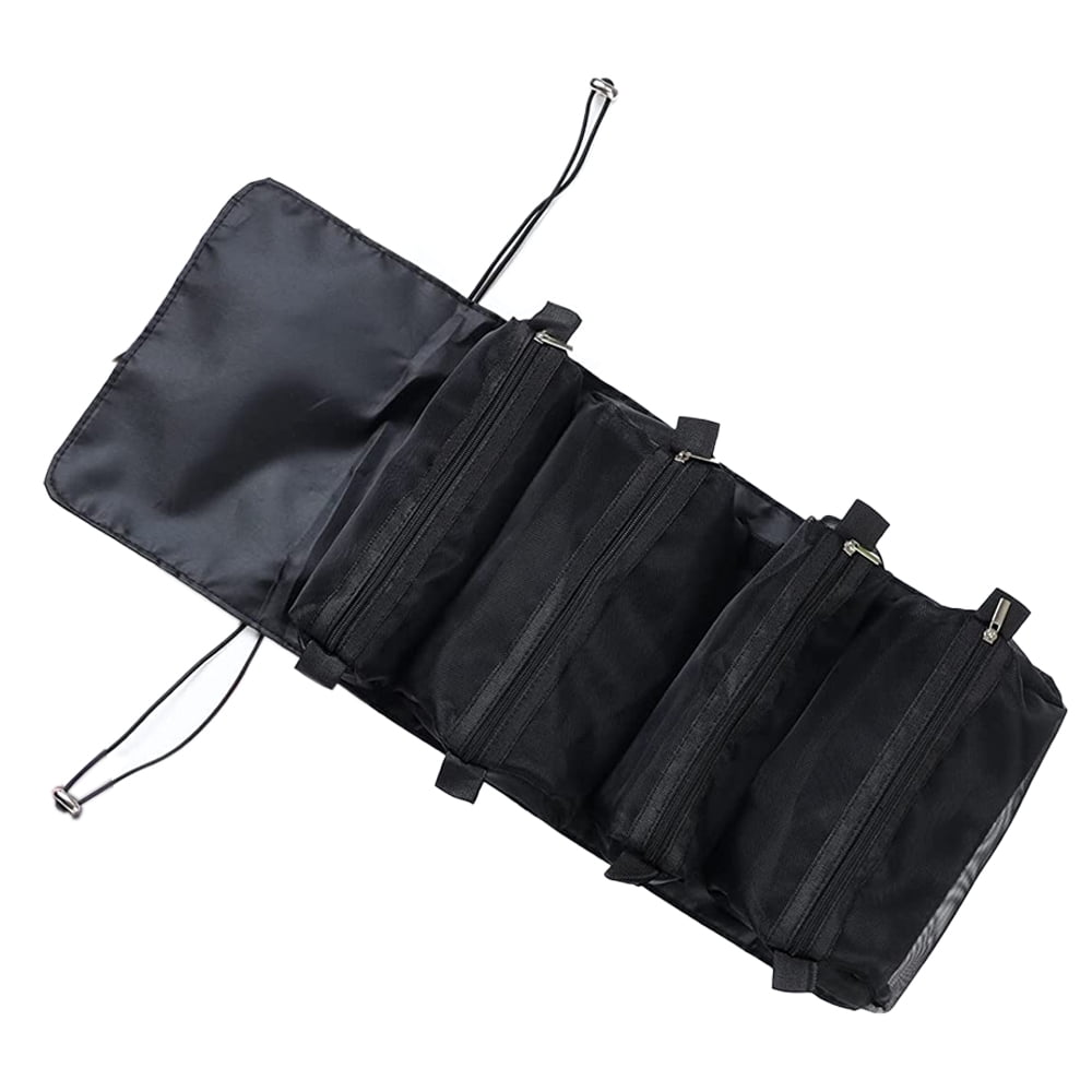 Hanging Roll Up Travel Toiletry Bag for Women, Makeup Bag Travel ...