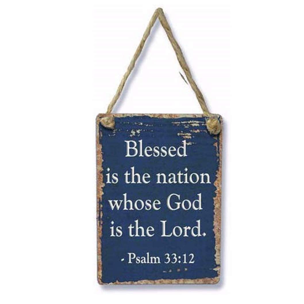 Divinity Boutique Hanging Sign-God Bless America - Walmart.com