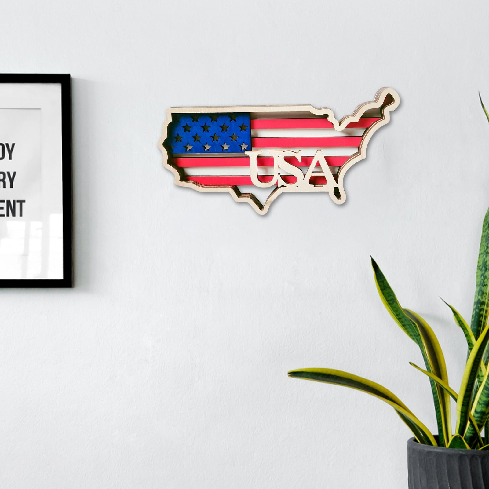 Hanging Sign Printed Fine Workmanship Waterproof Independence Day ...