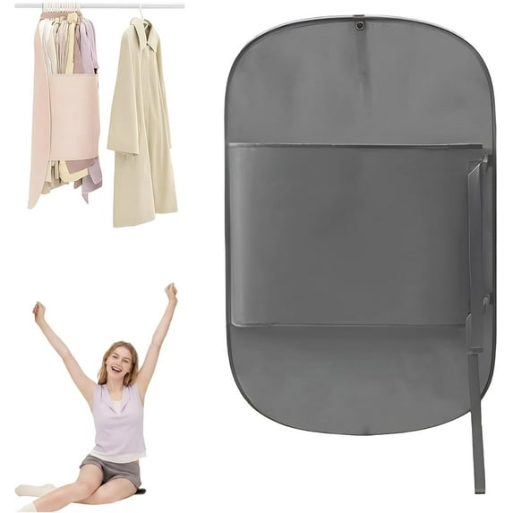 Hanging Space-Saver Closet Compressor, Hanging Vacuum Storage Bags ...