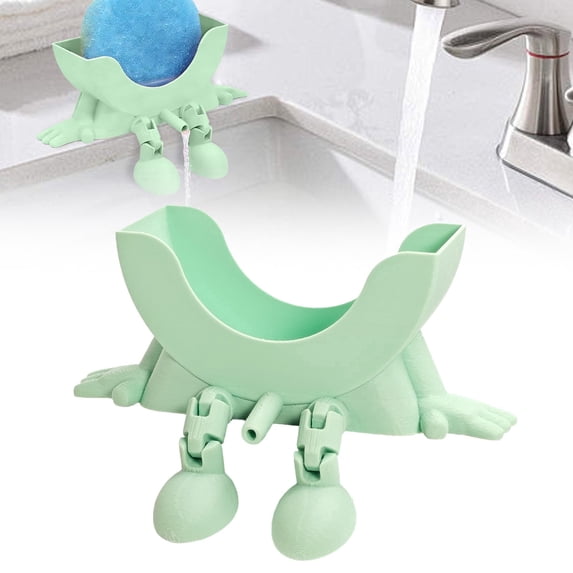 Hanging Sponge Holder with Drainage ,Keeps Your Sponge Dry & Smiling ...