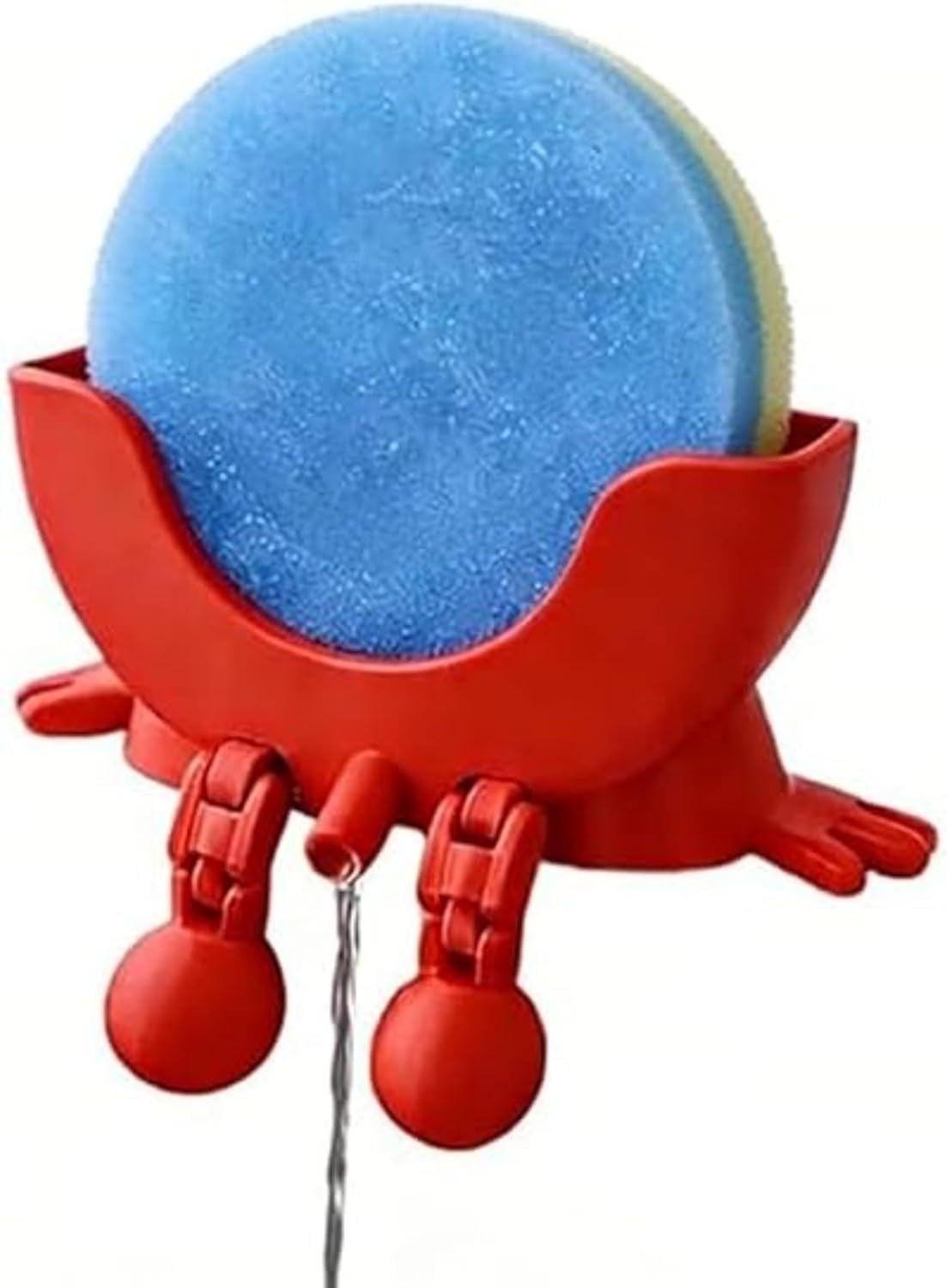 Hanging Sponge Holder with Drainage, Open Draining Design Sink Edge ...