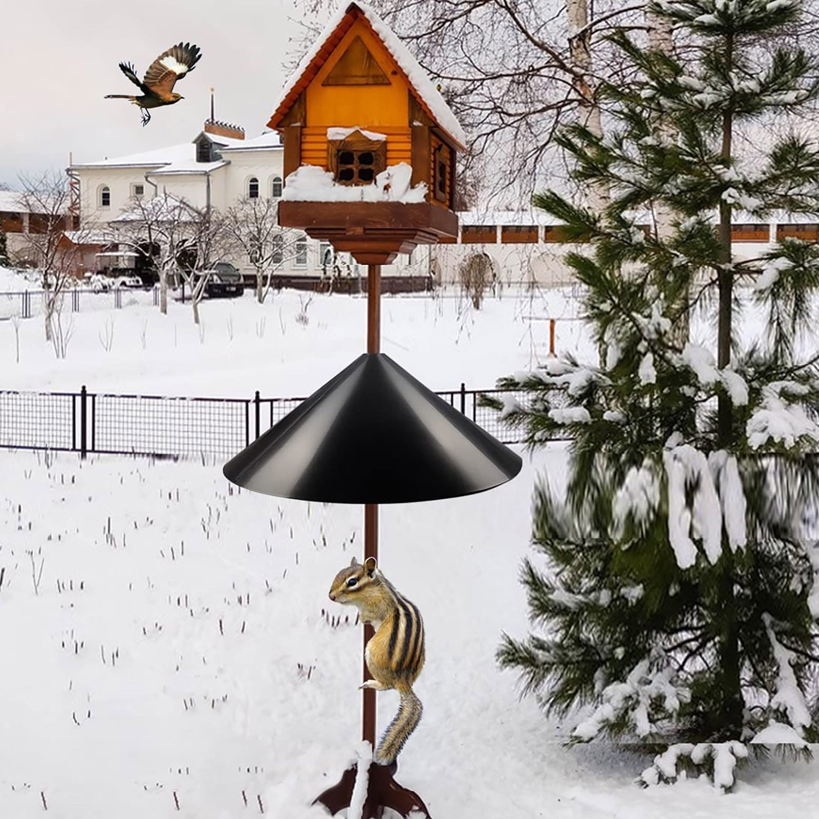 Hanging Squirrel Flapper Wrap Around Easy to Install for Outdoor ...