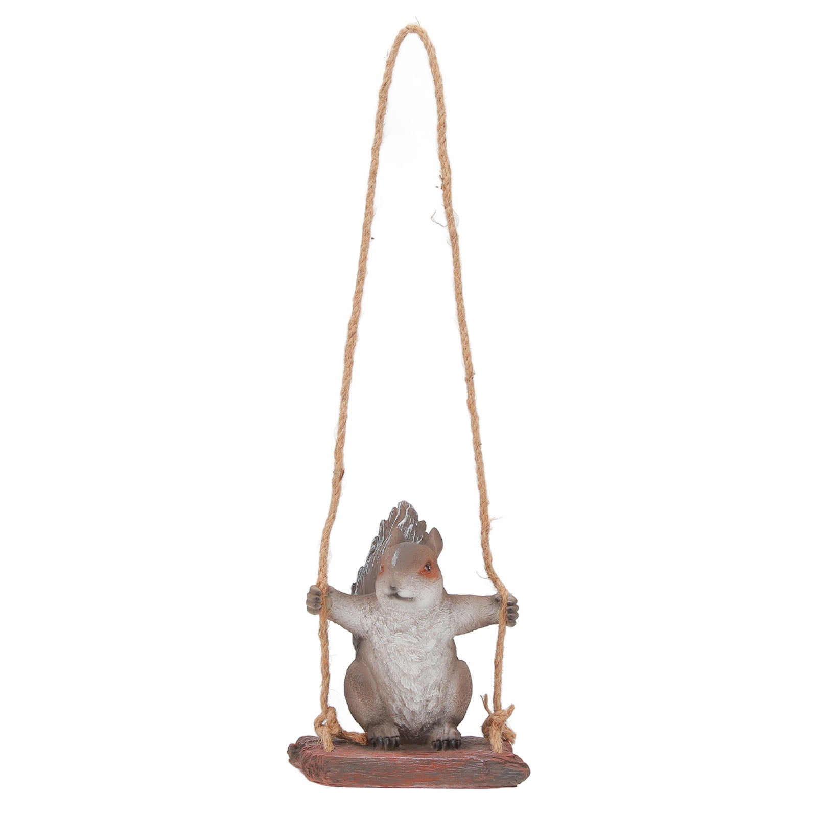 Hanging Squirrel Statues Garden Decor Cute Swing Squirrel Sculpture ...