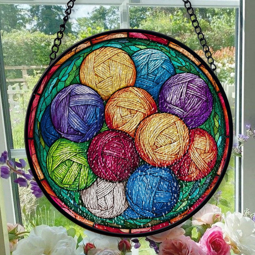 Hanging Stained Glass for Windows Sun - Stained Glass for Windows Sun ...