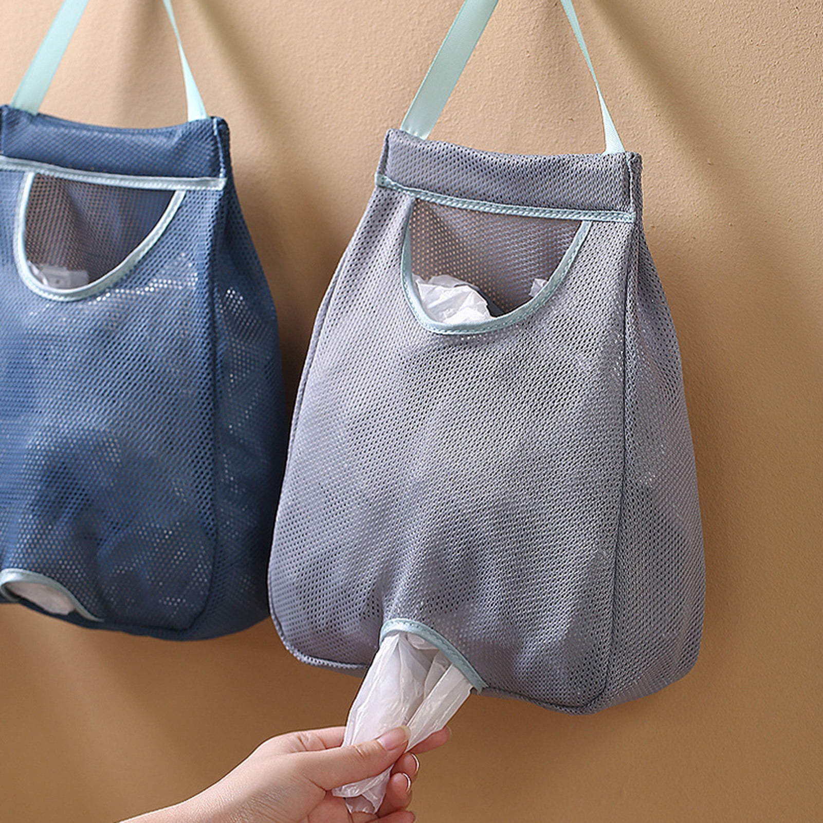Hanging Storage Bag Breathable Reusable No Drilling Sturdy Convenient ...