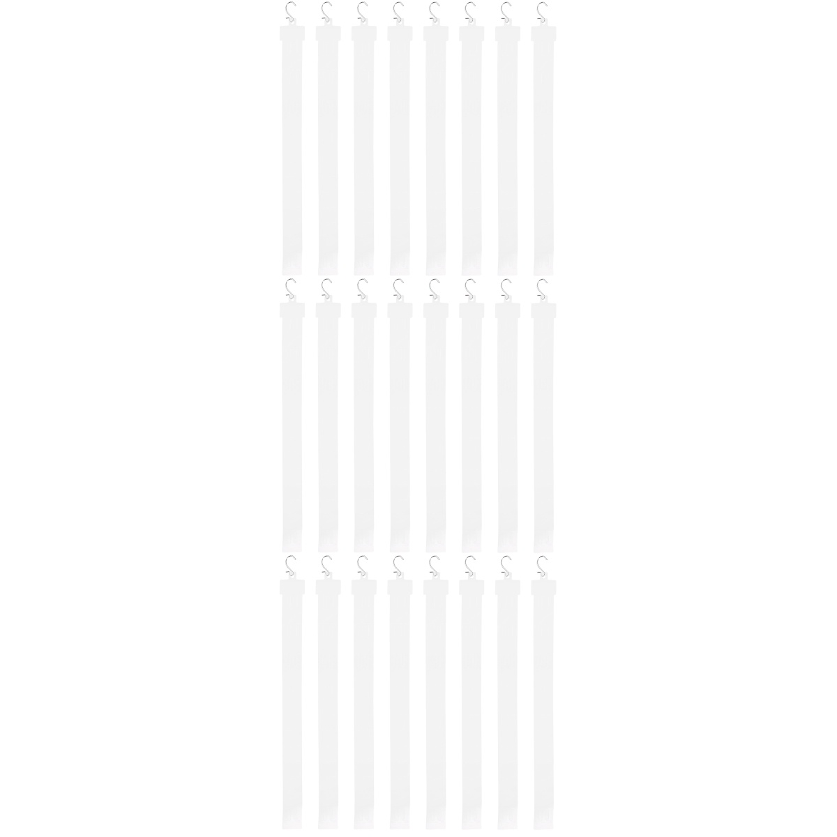 Hanging Strip Chip Bag Pen Holder for Notebook 24 Pcs Fold Display Bar ...