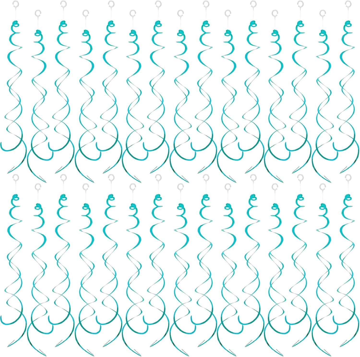 Hanging Swirl Party Decorations Foil Decorations Ceiling Swirl Spiral ...
