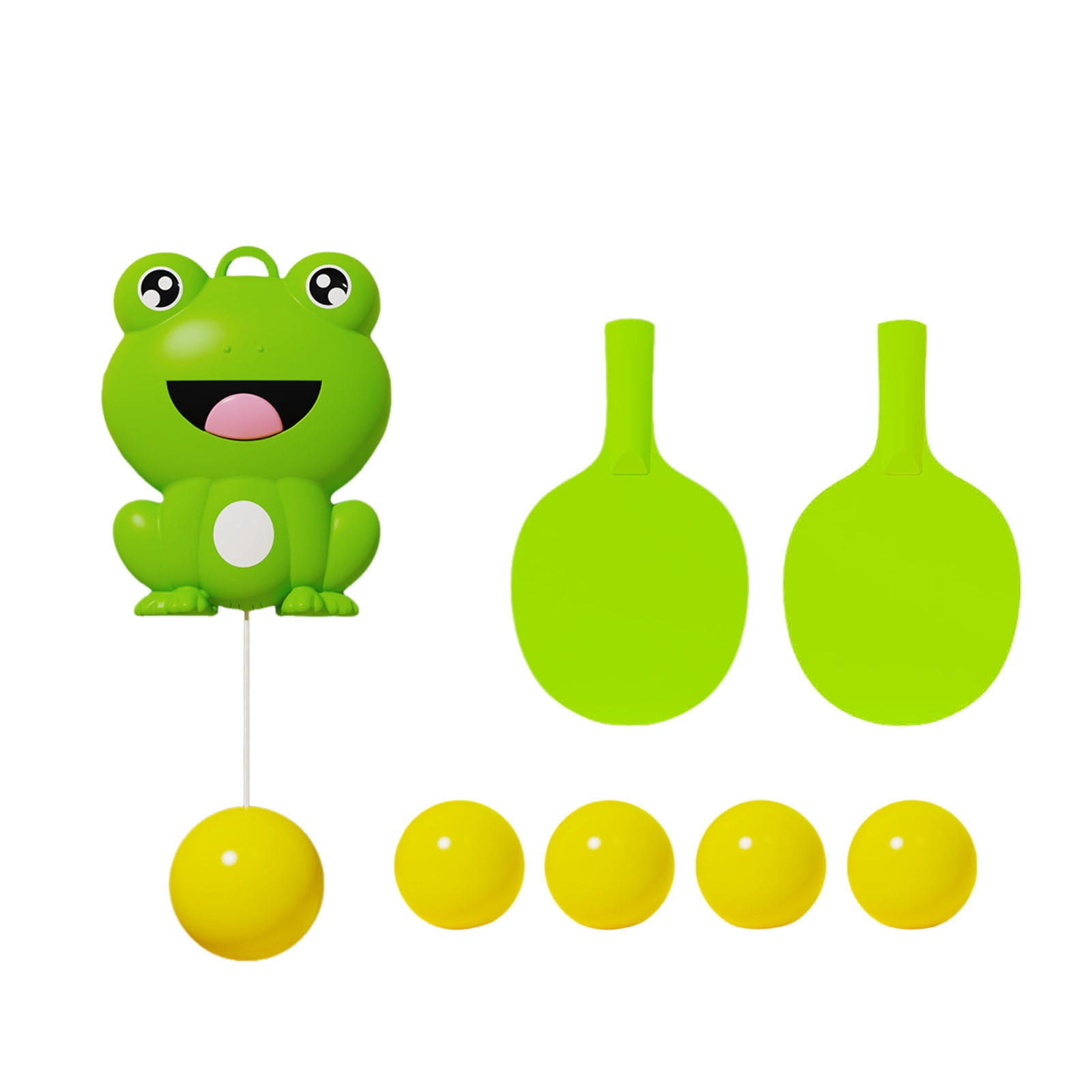 Hanging Table Tennis Trainer Portable Pong Set For Kids With And Parent ...