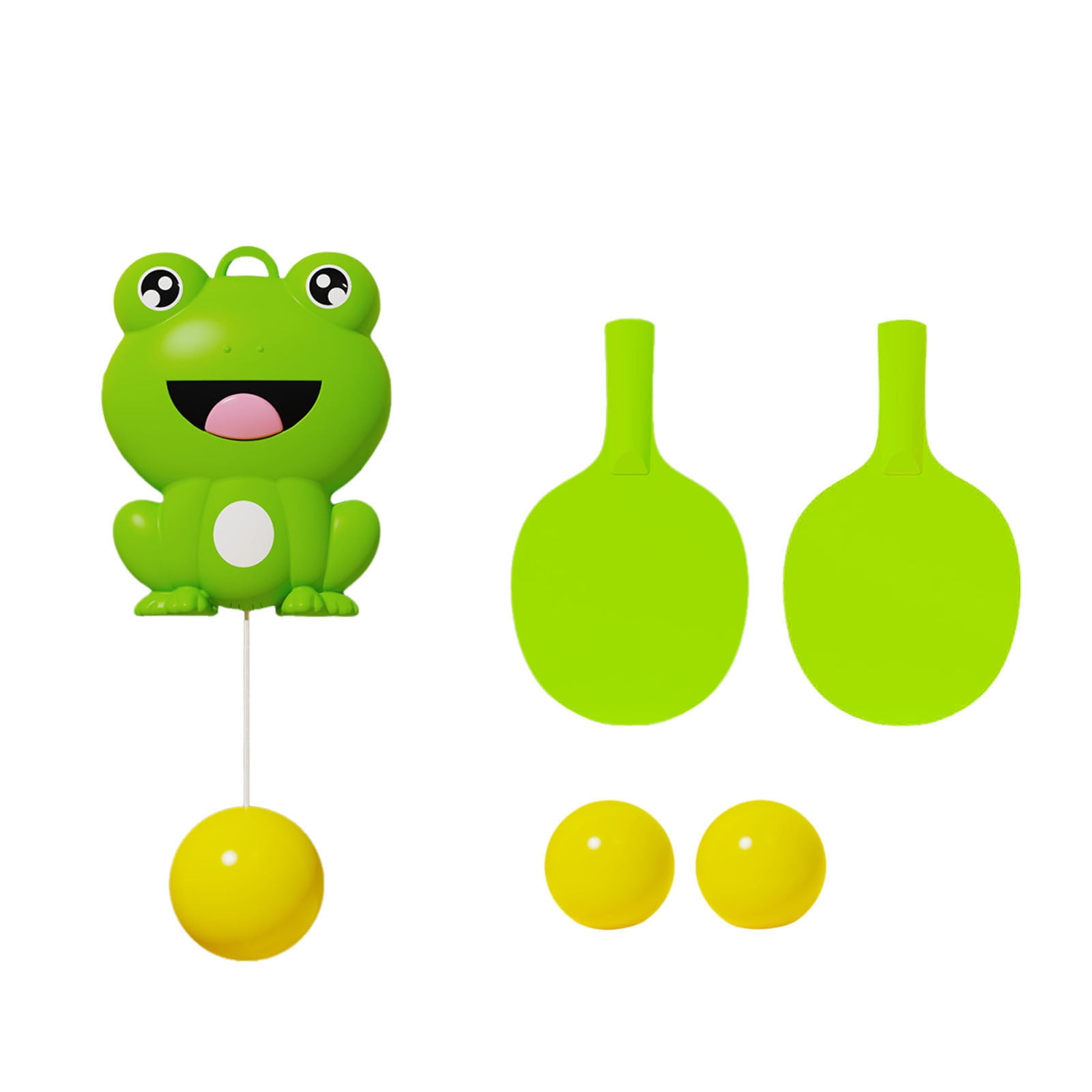 Hanging Table Tennis Trainer Portable Pong Set For Kids With And Parent ...