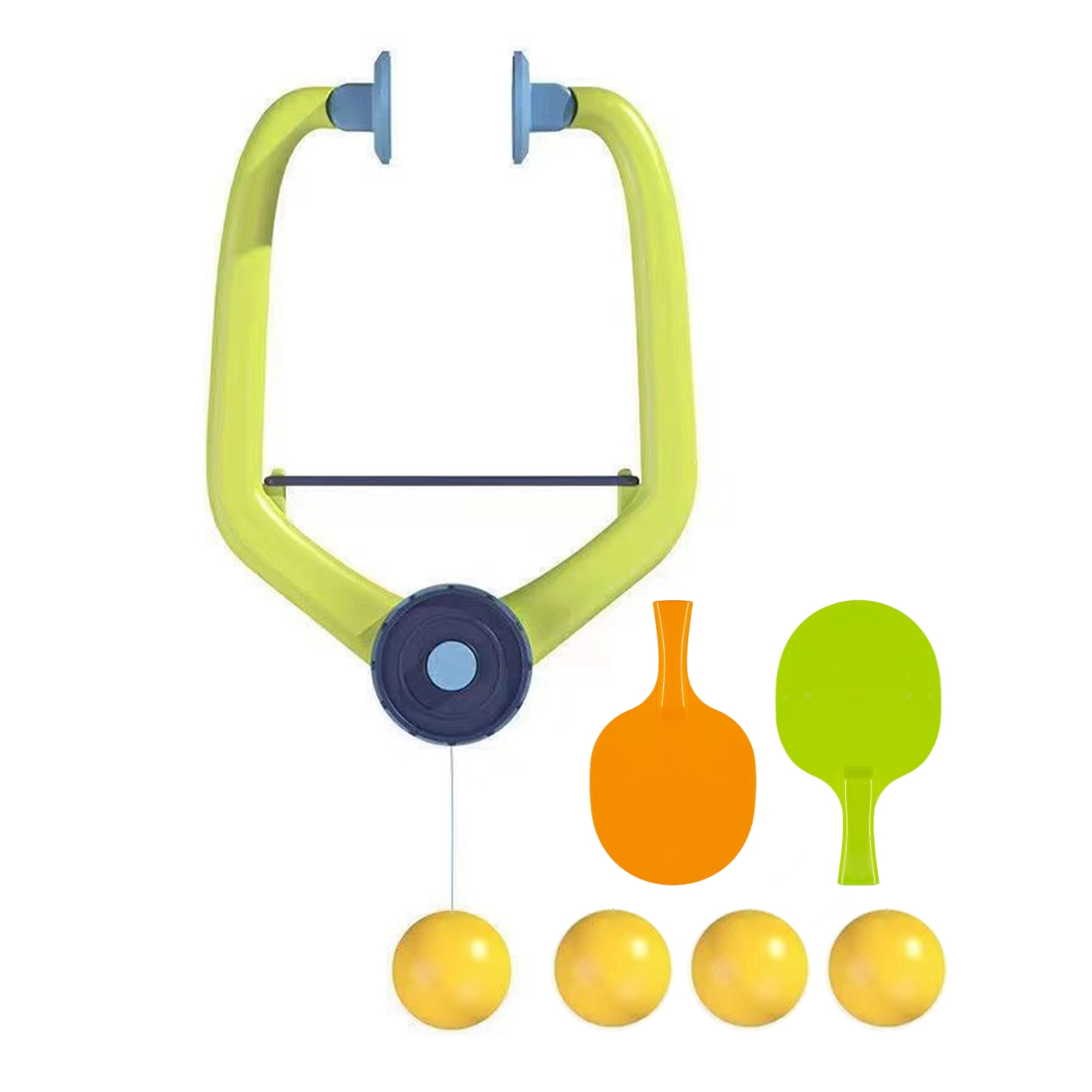 Hanging Table Tennis Trainer Portable Set, Door Pong-Ping Pong Without ...