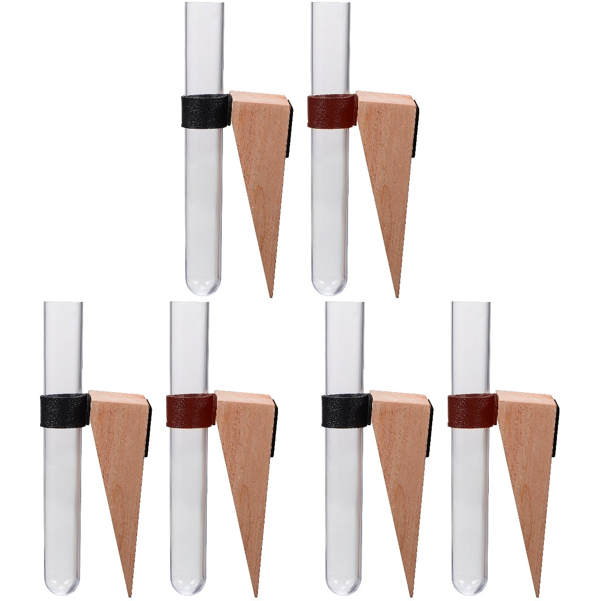 Hanging Terrarium Plastic Test Tube Hydroponic Vase Planter Tubes Decor ...