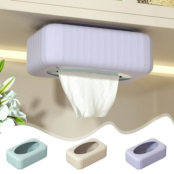 Hanging Tissue Box, Wall Mountable Storage, Cardboard Construction ...
