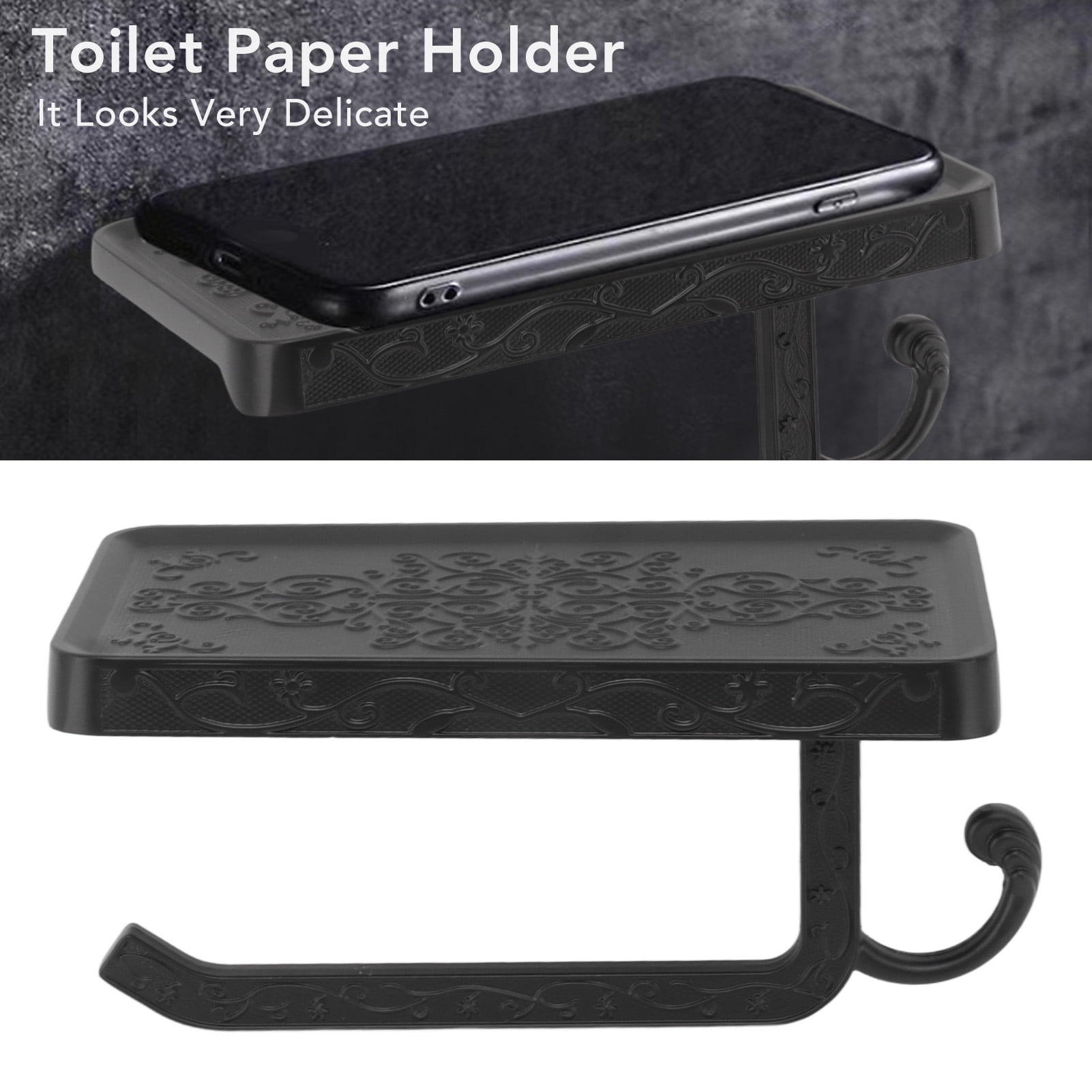 Hanging Toilet Paper Dispenser, Elegant Retro European Style, Wall ...