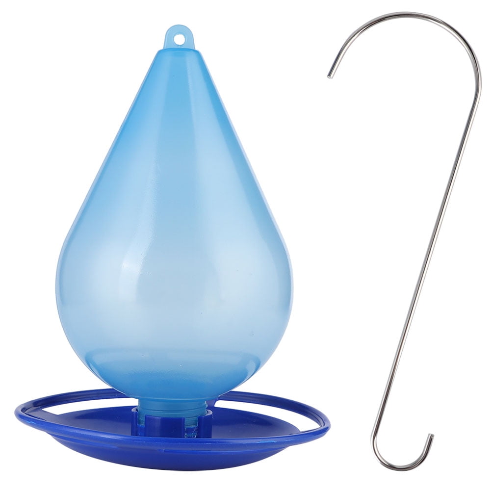 Hanging Transparent Plastic Hummingbird Feeder Outdoor Bird Feeding ...
