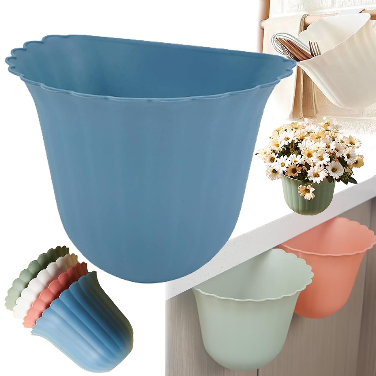 Hanging Trash Can, Hanging Trash Can for Kitchen Cabinet Door ...