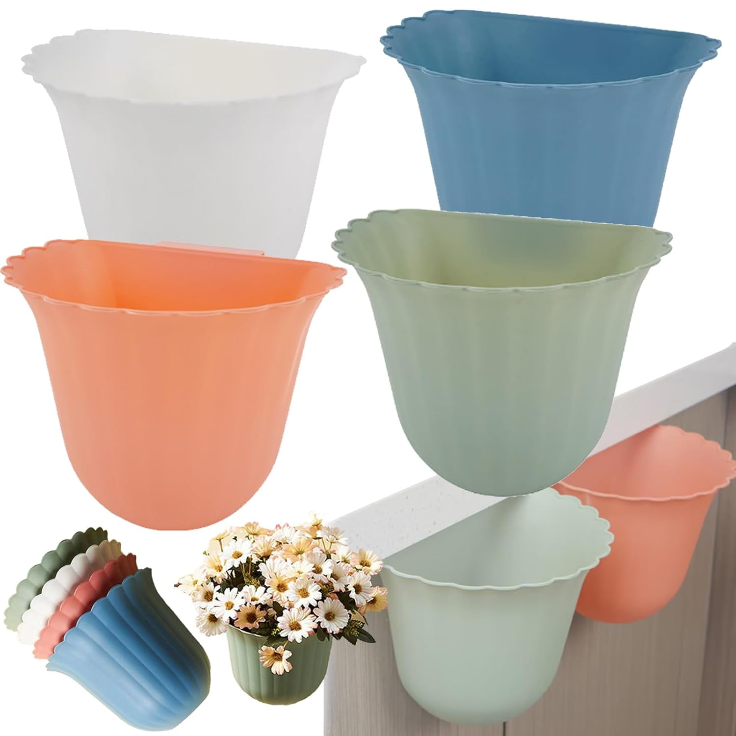 Hanging Trash Can, Hanging Trash Can for Kitchen Cabinet Door ...