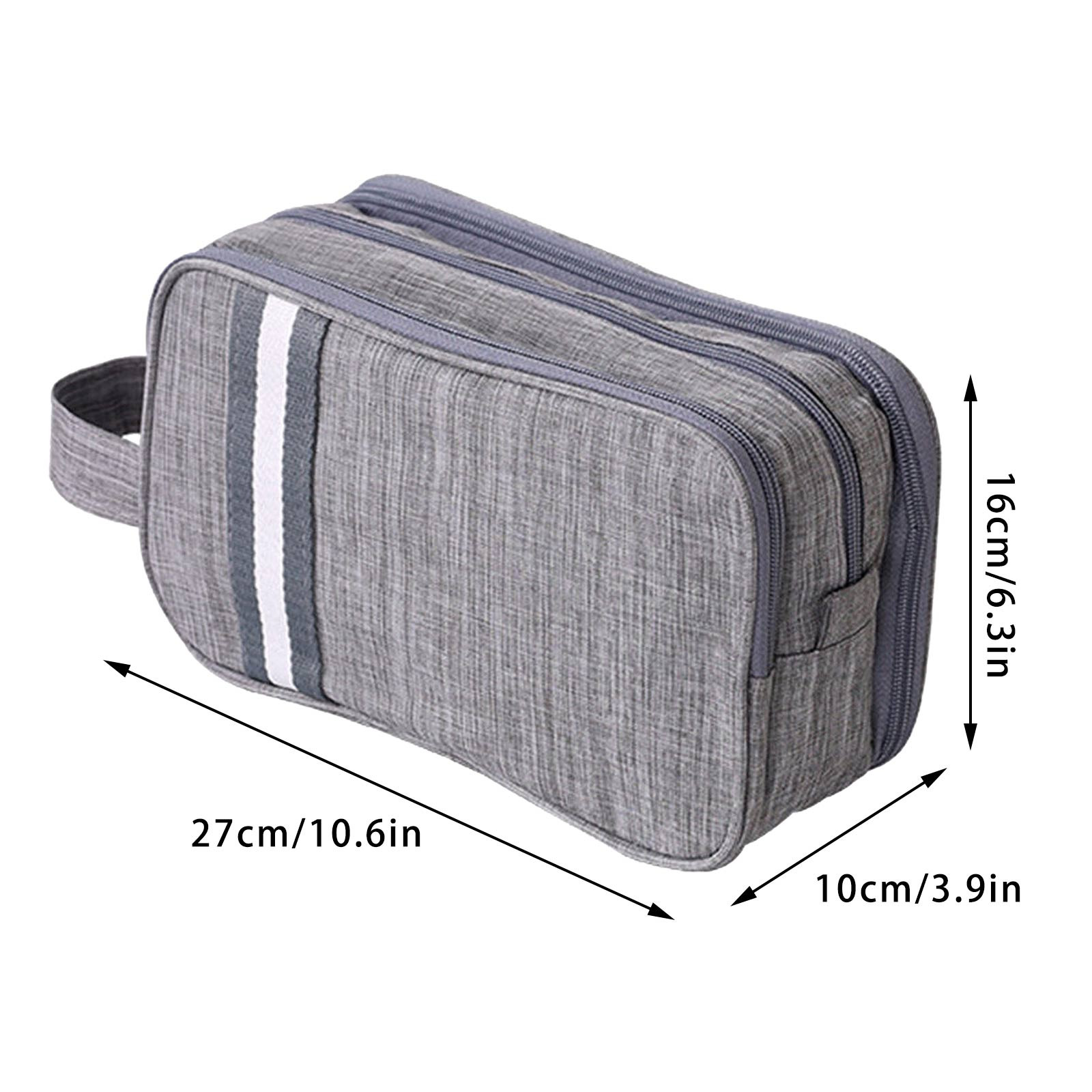 Hanging Travel Toiletry Bag, Compact Toiletries Organizer, Travel ...