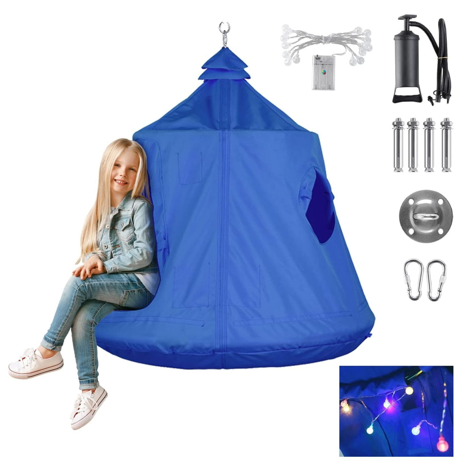 Hanging Tree Tent for Kid, Indoor Outdoor Hanging Tent, Waterproof Tree ...