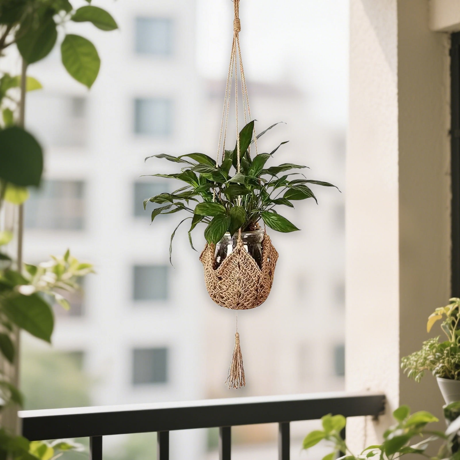 Hanging Vegetable Basket Organizer | Cotton Fishnet Bag for Kitchen ...