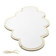 Eease Cloud Shaped Wall Mirror with Wood Frame for Home Decor - Walmart.com