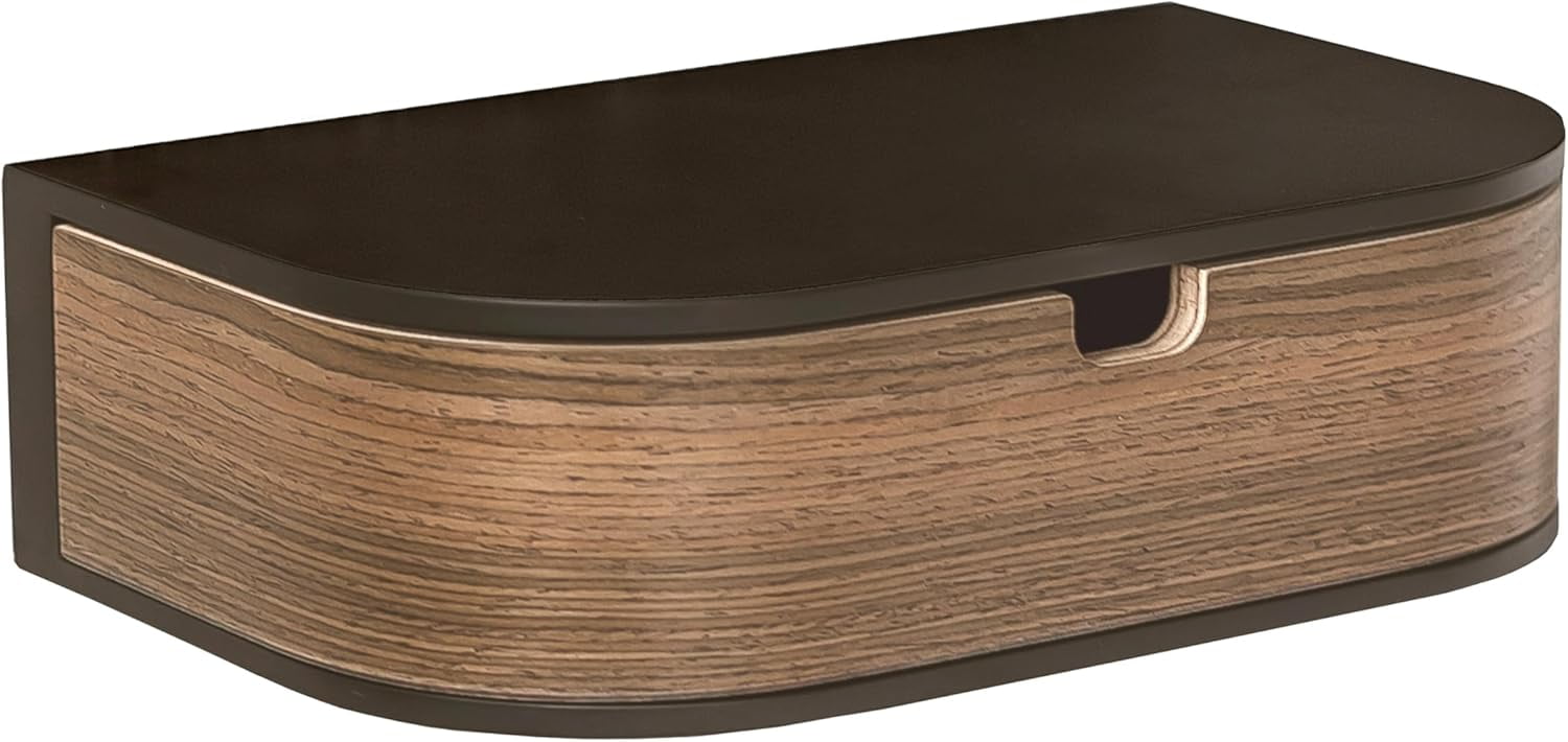 Hanging Wall Shelf with Drawer, Wooden Wall Shelf, Small Wall Drawers ...