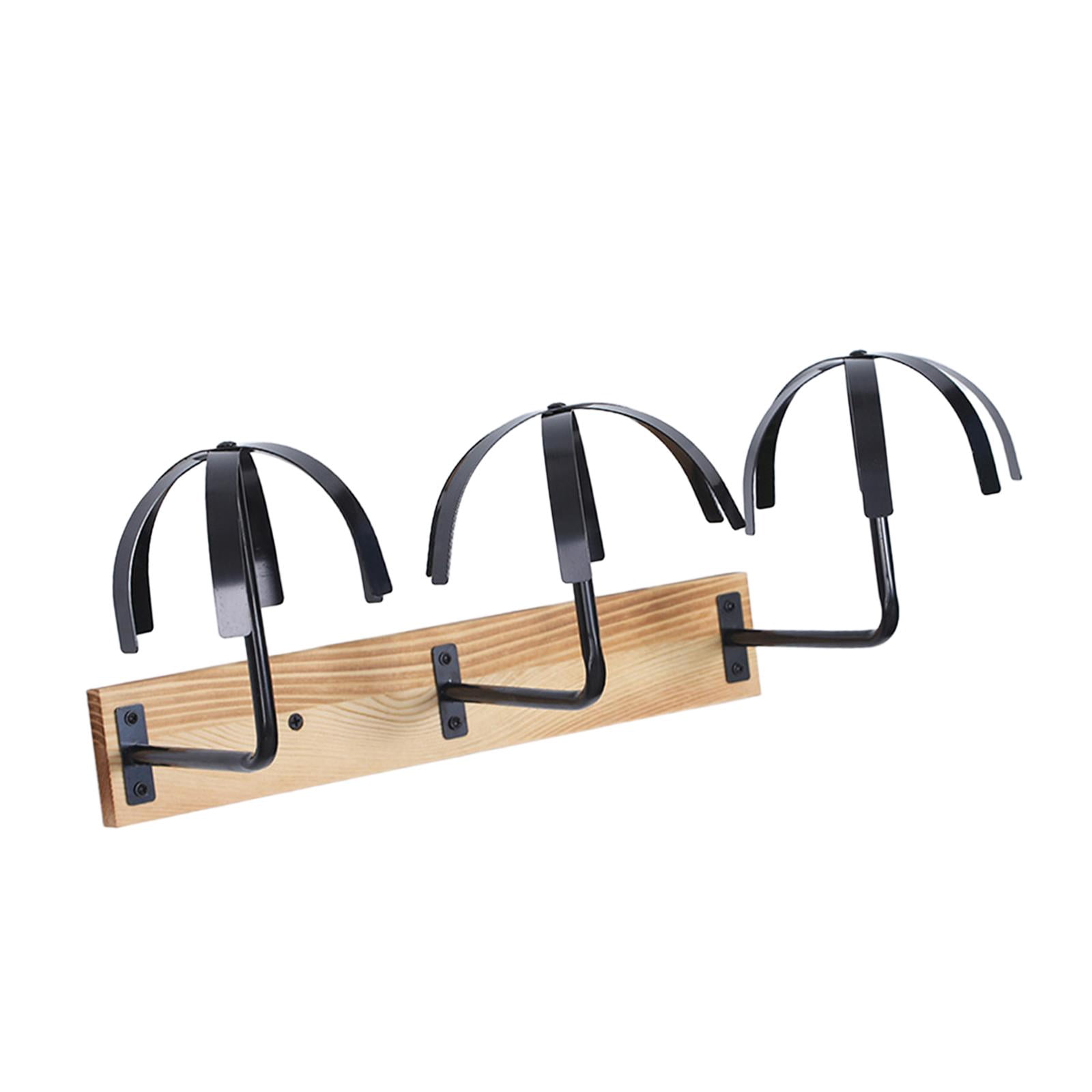 Hanging Wig Stand Wig Storage Organizer Wall Mounted Wood Design for ...