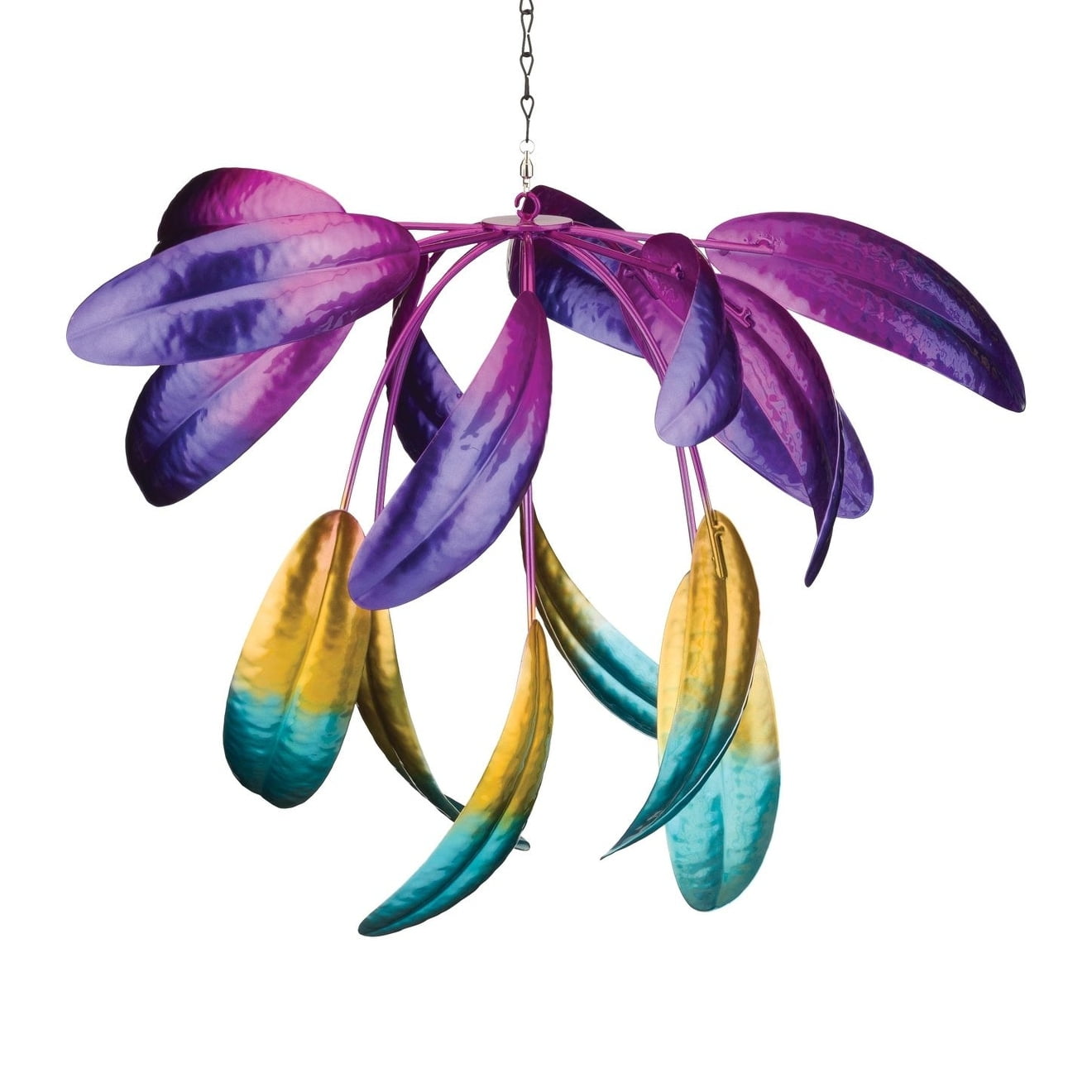 Hanging Wind Spinner - Leaf - 14.5"x14.5"x21.5" - Walmart.com
